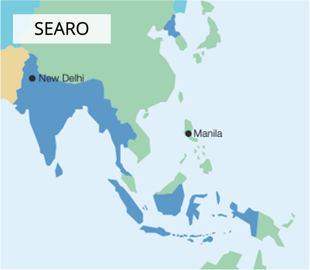 Südostasien (SEARO) – Institut für Globale Gesundheit Berlin